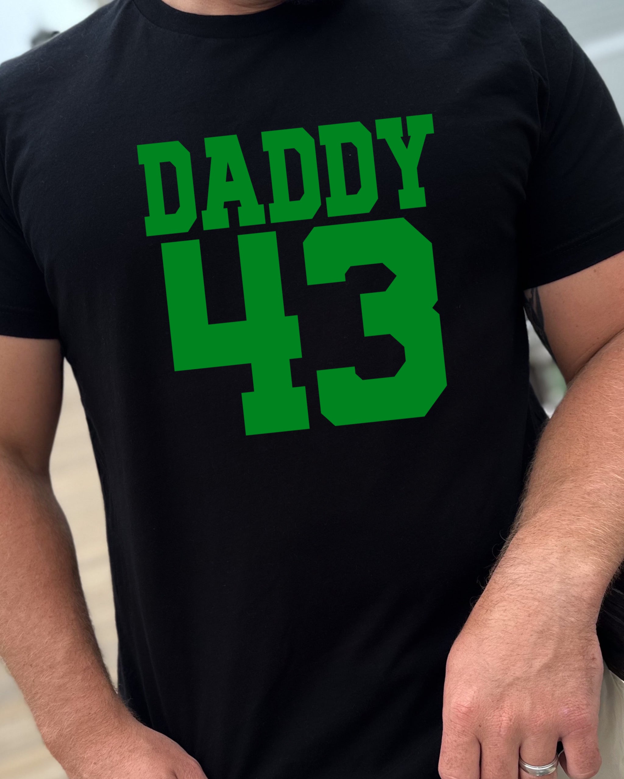 Daddy 43 Transfer DTF, Sublimation, DTF Direct to Film – Simple Designs and More