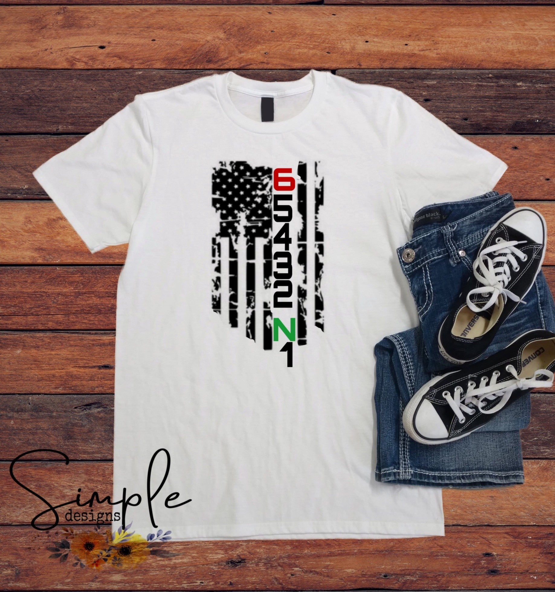 Motorcycle Gear Shifter Flag Sublimation Heat Transfer Sheet – Simple Designs and More