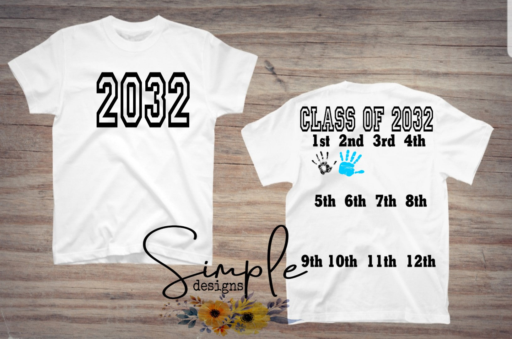 Custom Grade Handprint Sublimation Heat Transfer Sheets – Simple ...