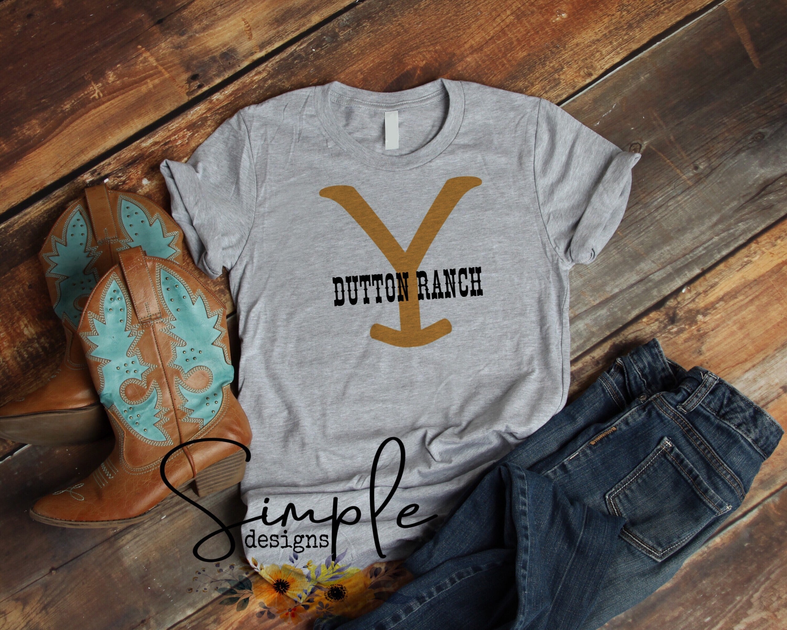 Ranch Dutton Sublimation Heat Transfer Sheets – Simple Designs and More